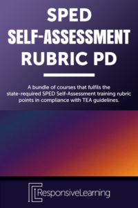 Sped Professional Development - Responsive Learning