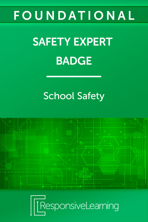 Safety Expert Badge - School Safety - Responsive Learning